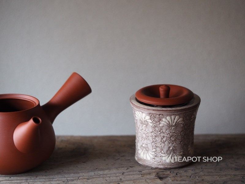 Teapot Lid Holder Mishima Stamp Art Hand Dram (Futaoki) 三嶋蓋置 – SHIHA ...